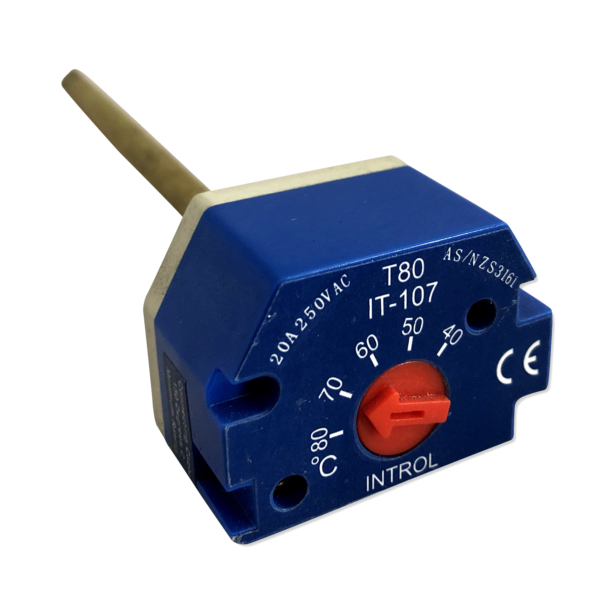 Eutron Domestic Thermostat 7″ 20A 40-80° Degree Celsius » Globelink