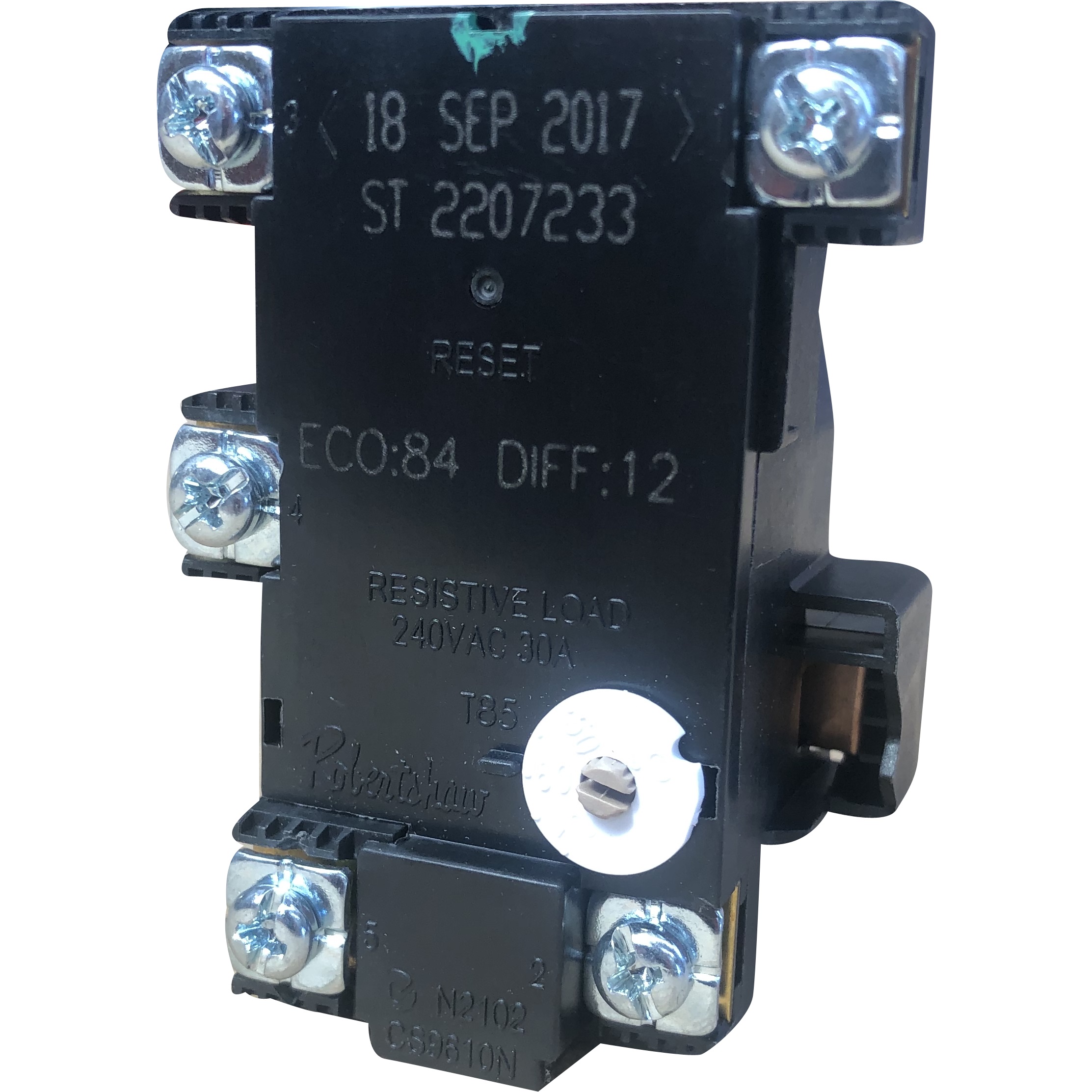 Robertshaw Contact Thermostat Mains Pressure DPDT 60° Degree Celsius ...
