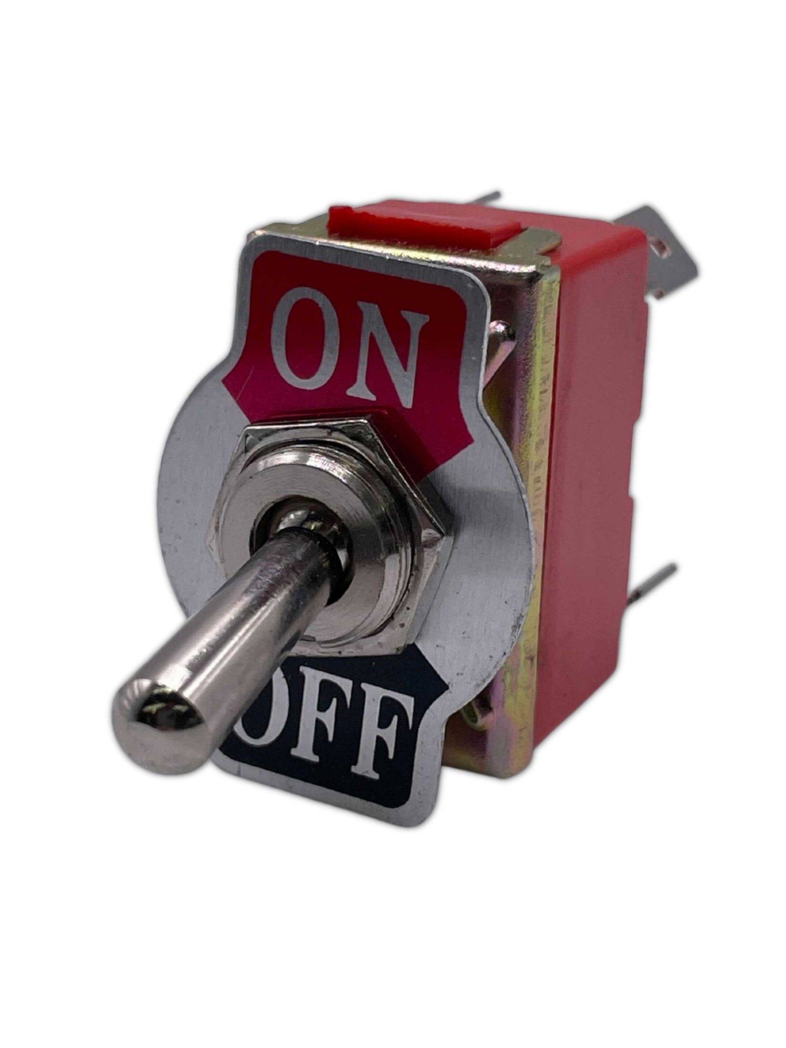 Swann Rocker Switch Series 51 On-On DPST Black/Red Illuminated | Globelink