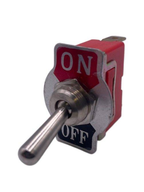 Swann Rocker Switch Series 51 On-On DPST Black/Red Illuminated | Globelink