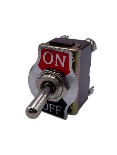 Swann Rocker Switch Series 51 On-On DPST Black/Red Illuminated | Globelink